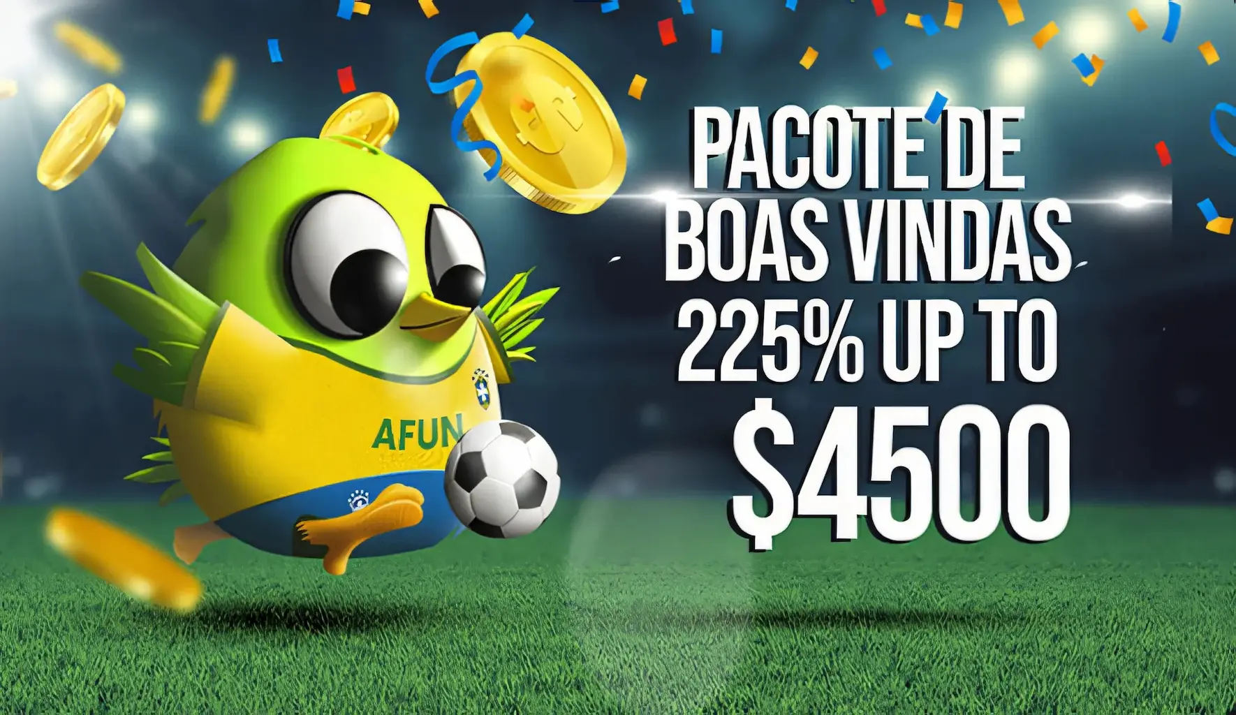 Afun - Consigue hasta un 200% en tu primer depósito!
